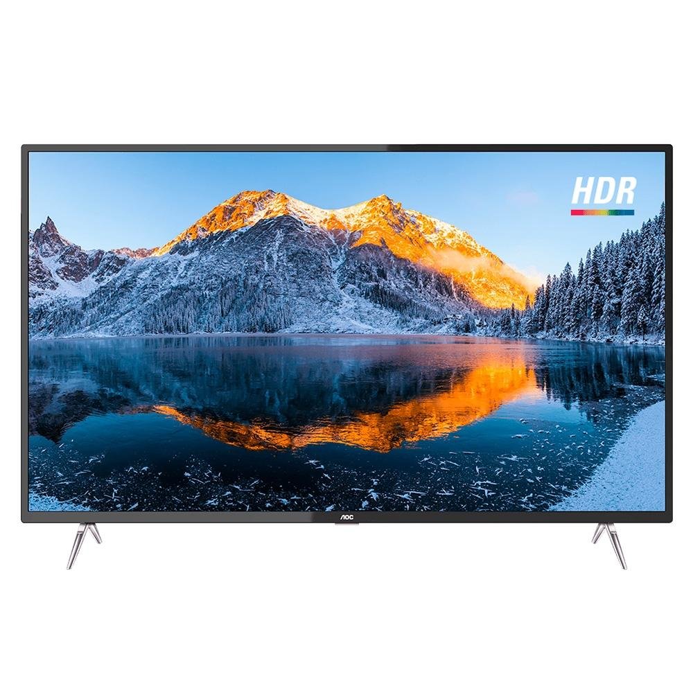 Smart TV LED 50´ 4K AOC, 3 HDMI, 2 USB, Wi-Fi, HDR - 50U6295/78