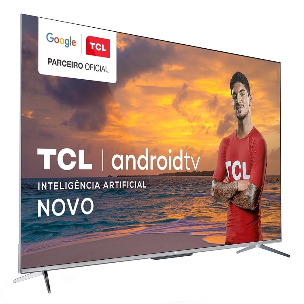 Smart TV TCL 75" P715 LED 4K UHD, WiFi, Bluetooth, 3x HDMI, 2x USB, HDR ...