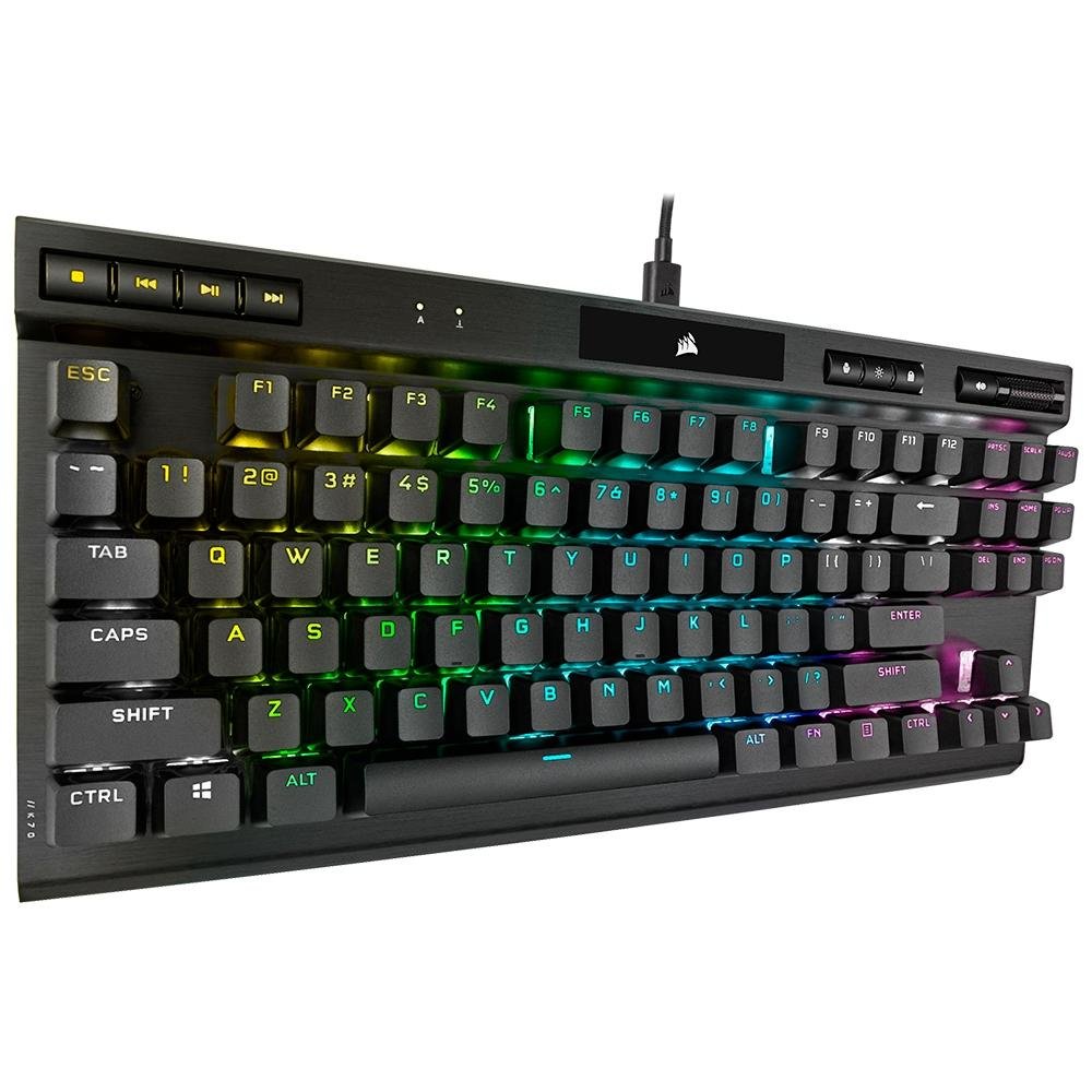 Teclado Mecânico Gamer Corsair K70 RGB | KaBuM!