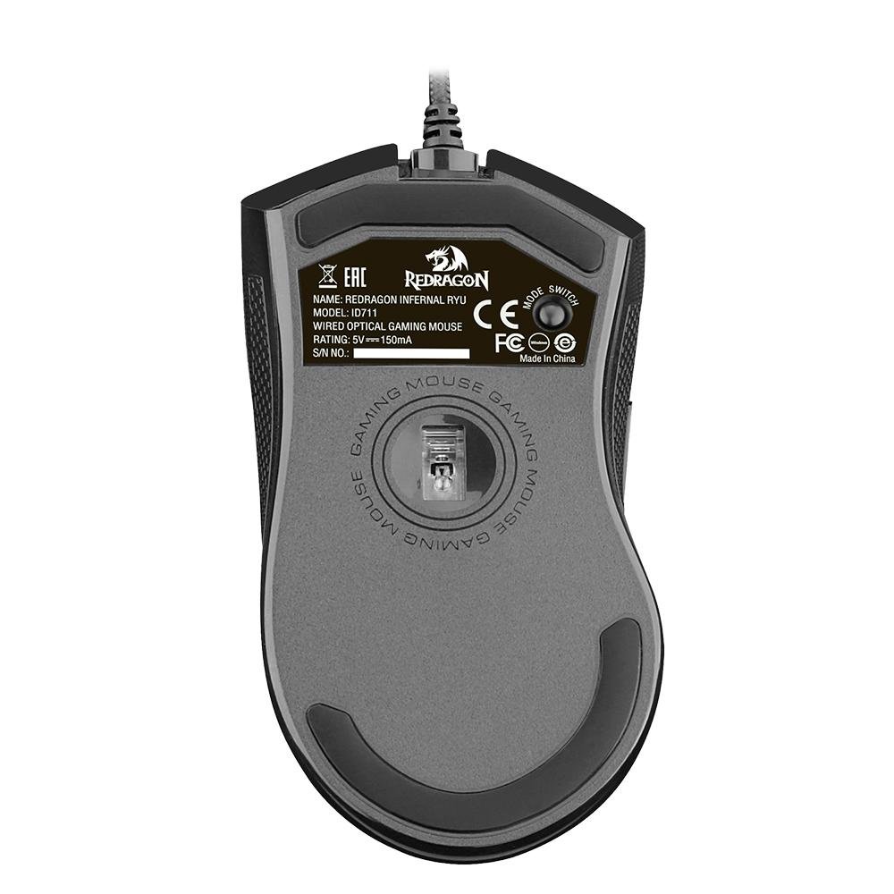 Mouse Gamer Redragon Infernal Dragon Ryu | KaBuM!