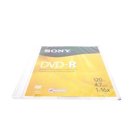 DVD-R Sony 120min 4.7GB 16X Slim Case