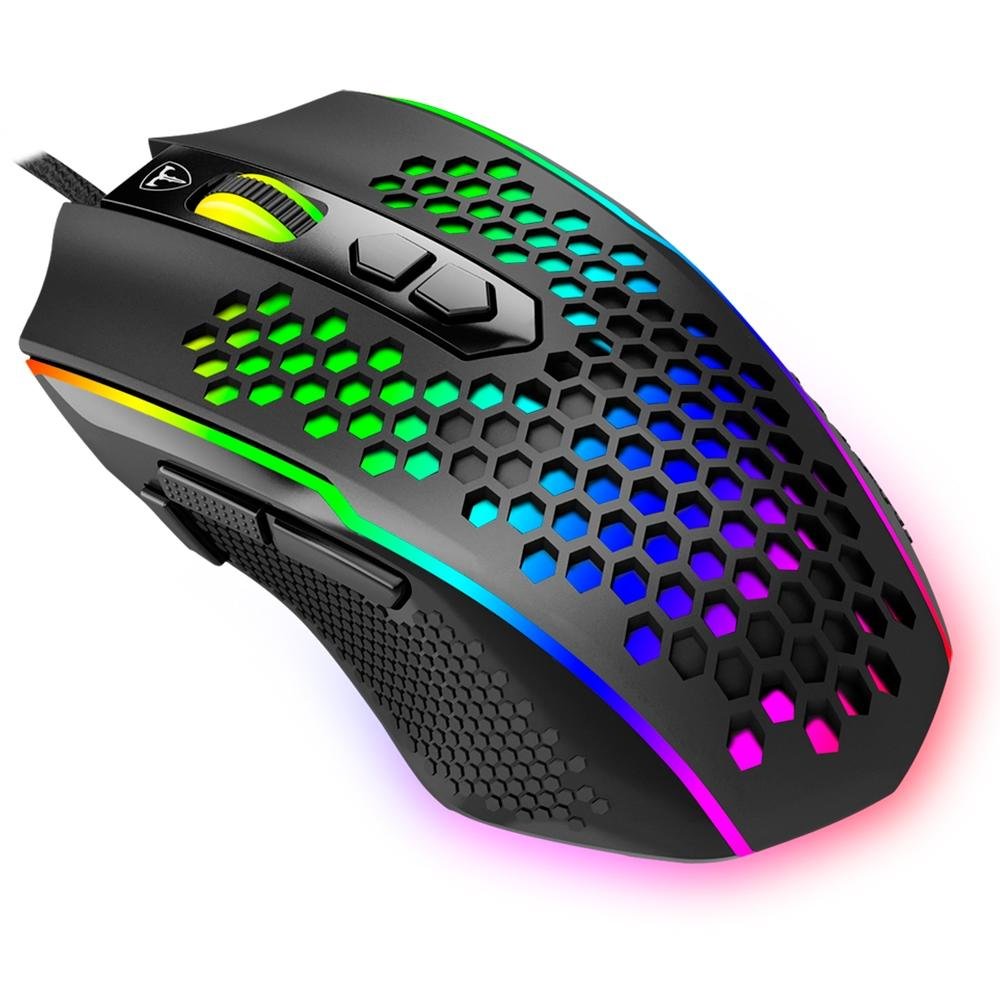 Mouse Gamer T-Dagger Imperial, Preto - T-TGM310
