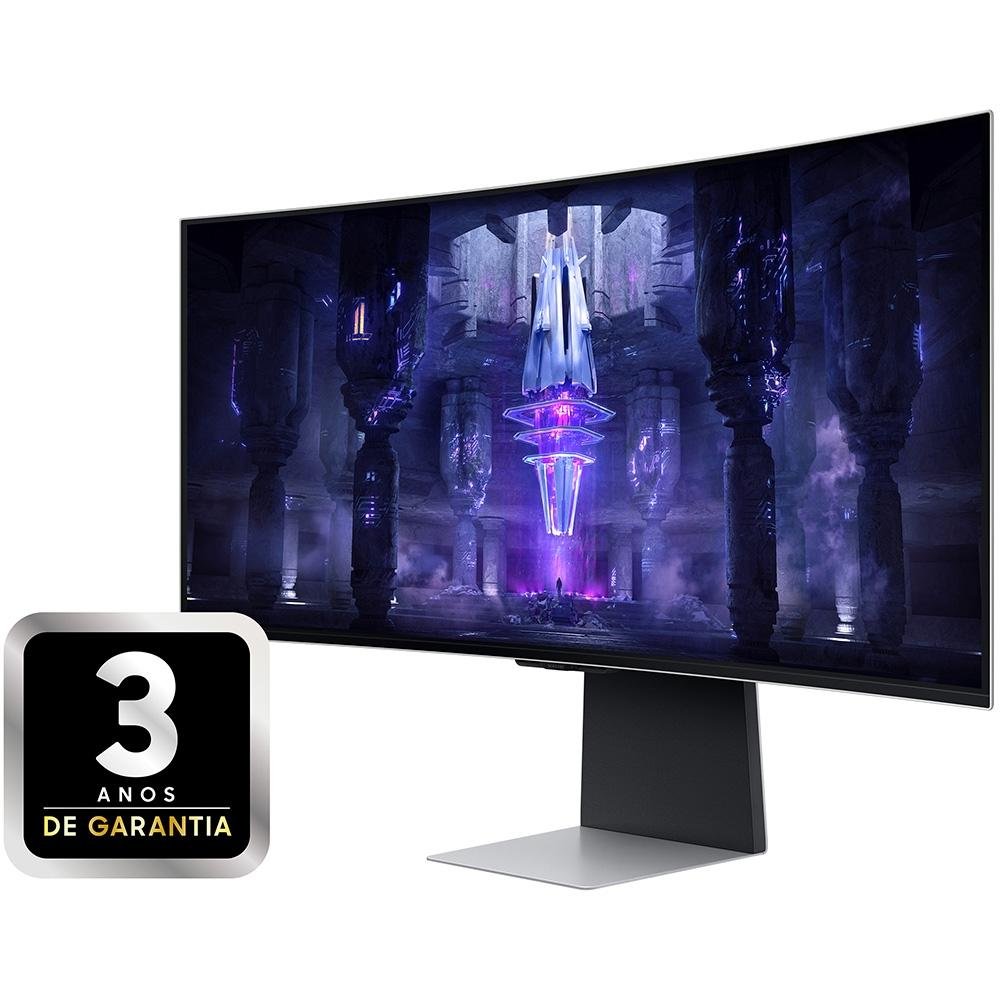 Monitor Gamer Samsung Odyssey G8 34 OLED QHD | KaBuM!