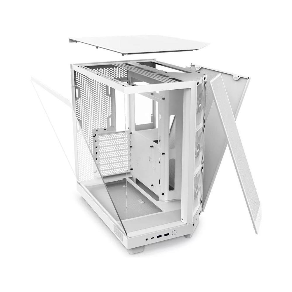Gabinete Gamer NZXT H6 Flow | KaBuM!
