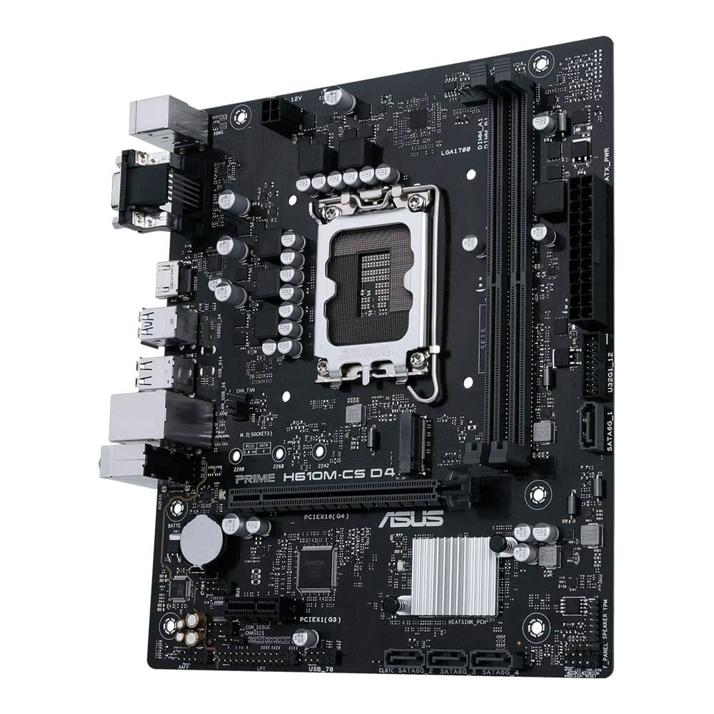 Placa Mãe ASUS PRIME H610M-CS D4 | KaBuM!