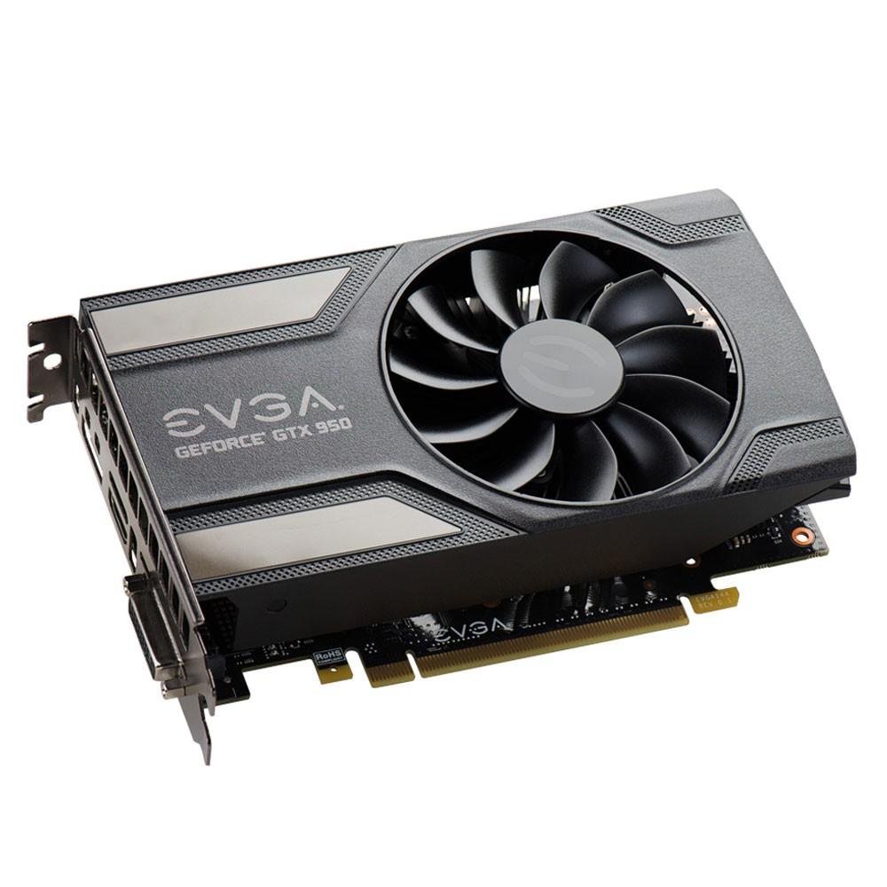 Placa de Vídeo VGA NVIDIA EVGA GTX 950 LP 2GB SC DDR5 02G-P4-0956-KR