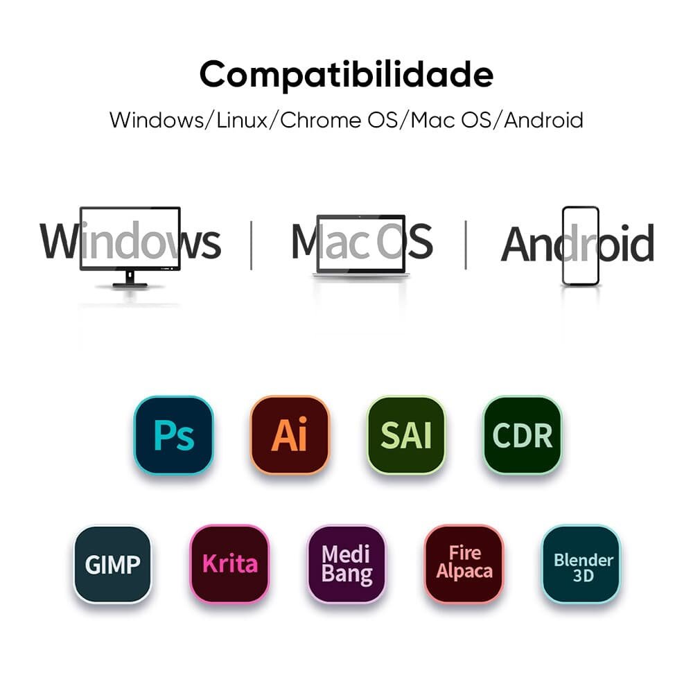 XP-Pen Deco 01 V3 Rosa: Mesa Digital | KaBuM!