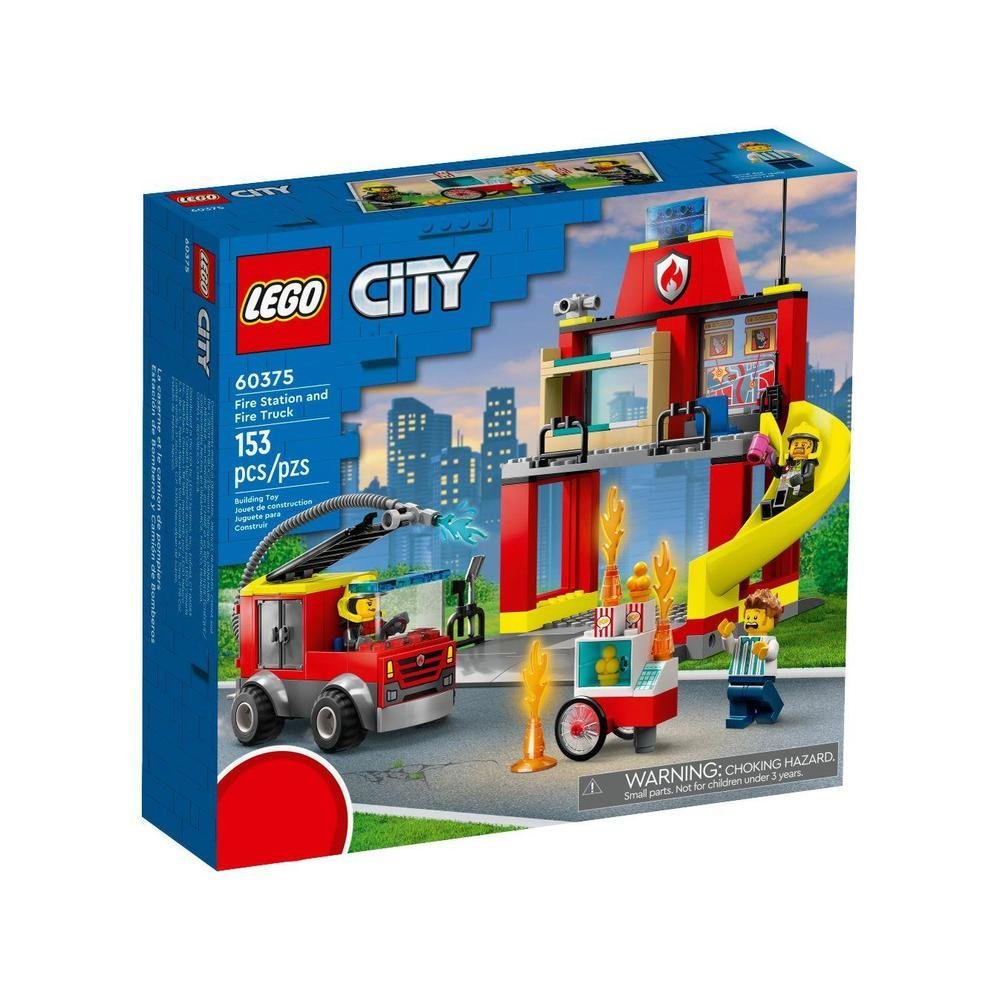 LEGO Quartel e Caminhão dos Bombeiros 153 Peças