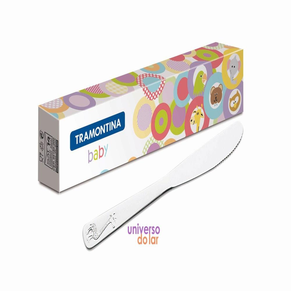 Faca Infantil Tramontina Baby Aço Inox