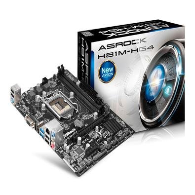Placa Mãe H81M-HG4 Micro-ATX, para Intel Asrock, DDR3, LGA 1150 ...