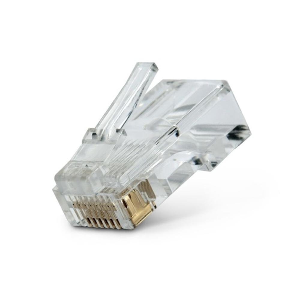 Conector Rj45 Cat5E Macho Pacote Kabum
