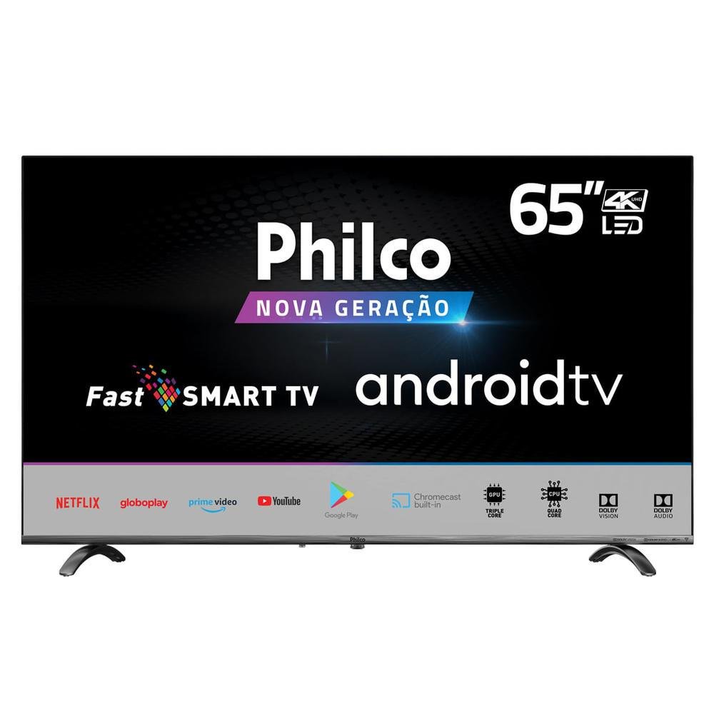 Smart TV LED Philco 65 Polegadas 4K Android