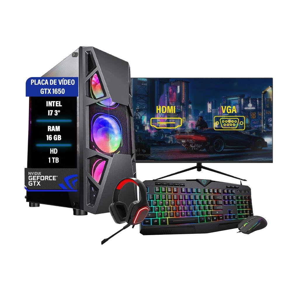 PC Gamer Fnew Completo Intel Core I7 KaBuM