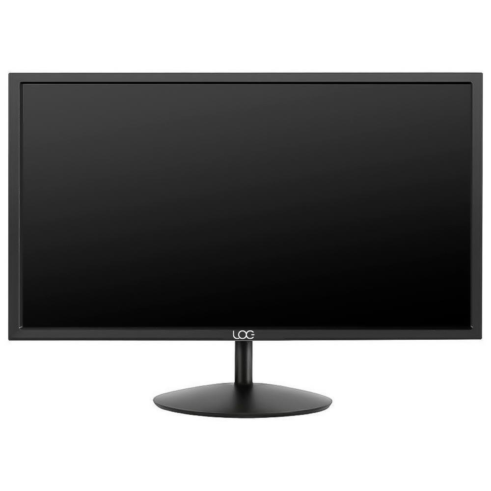 Monitor Login, 24" LCD, Full HD, HDMI, VGA, Preto | KaBuM!