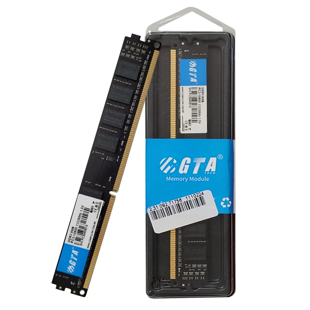 Memória RAM Para Desktop GTA Tech 8GB KaBuM