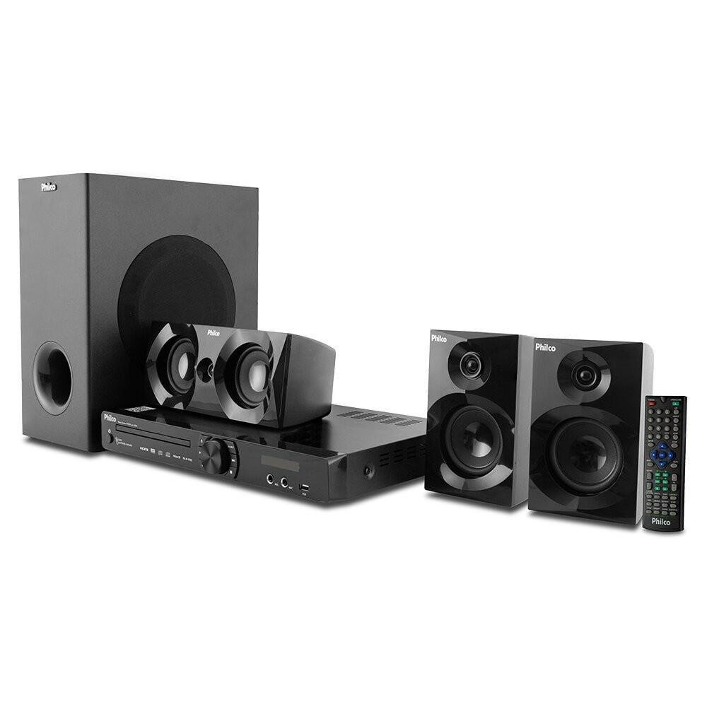 Home Theater Philco Pht690 5.1 Canais 480w Rms | KaBuM!