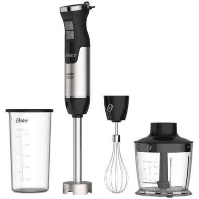 Mixer Power Oster 750w, Inox, 3 Em 1 Preto | KaBuM!