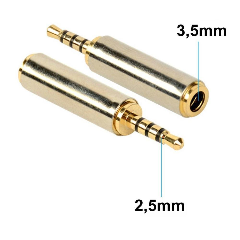 Adaptador Chroma Tech P2 Fêmea KaBuM