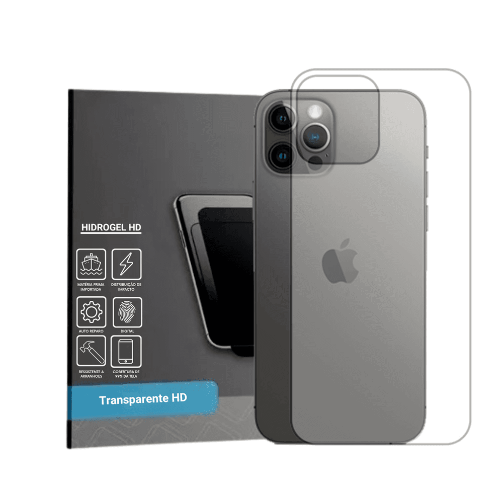 Película Hidrogel Hd Verso Para Iphone 12 Pro