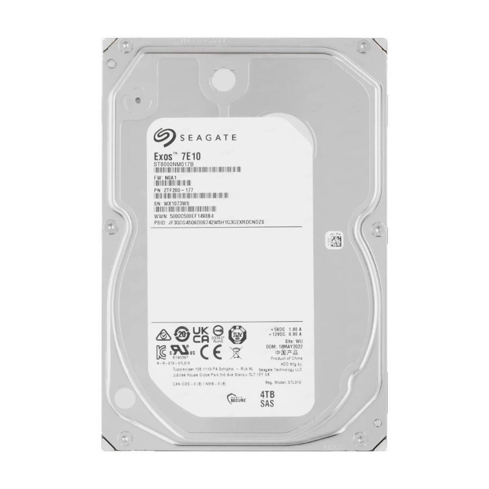 Hd Seagate 8tb Sata 3 256mb 7200rpm 35 Exos Nas