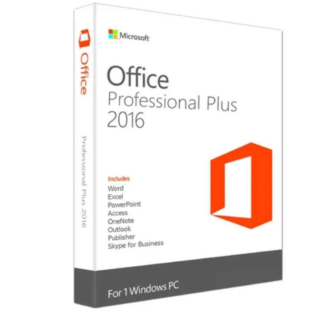 Microsoft Office Professional 2016 Plus 3264 Bits