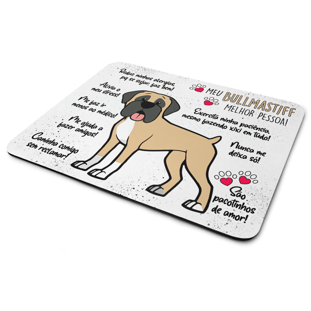 Mouse Pad Dog Meu Bullmastiff KaBuM