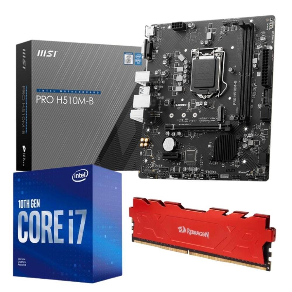 Kit Upgrade Core I7 10700 10 KaBuM