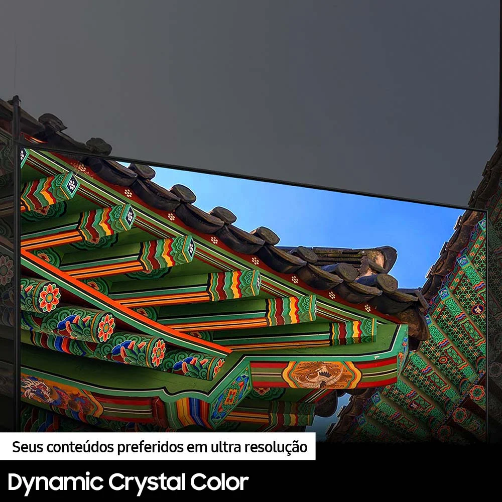 Smart TV 85 Polegadas Samsung CrystalKaBuM