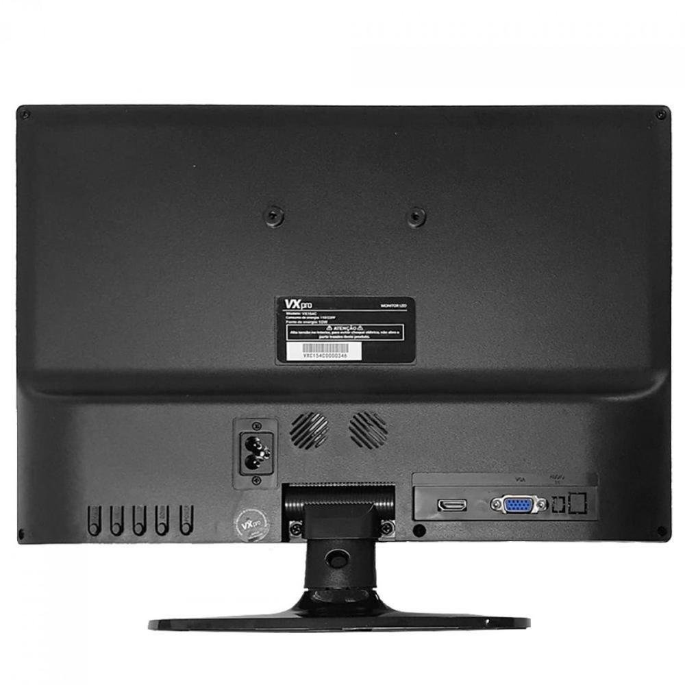Monitor LED Brazilpc Tela De 15 VGA HDMI KaBuM