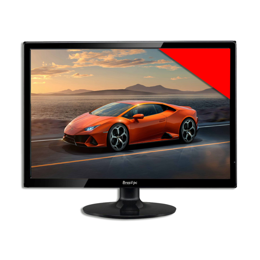 Monitor LED Brazilpc Tela De 15 VGA HDMI KaBuM
