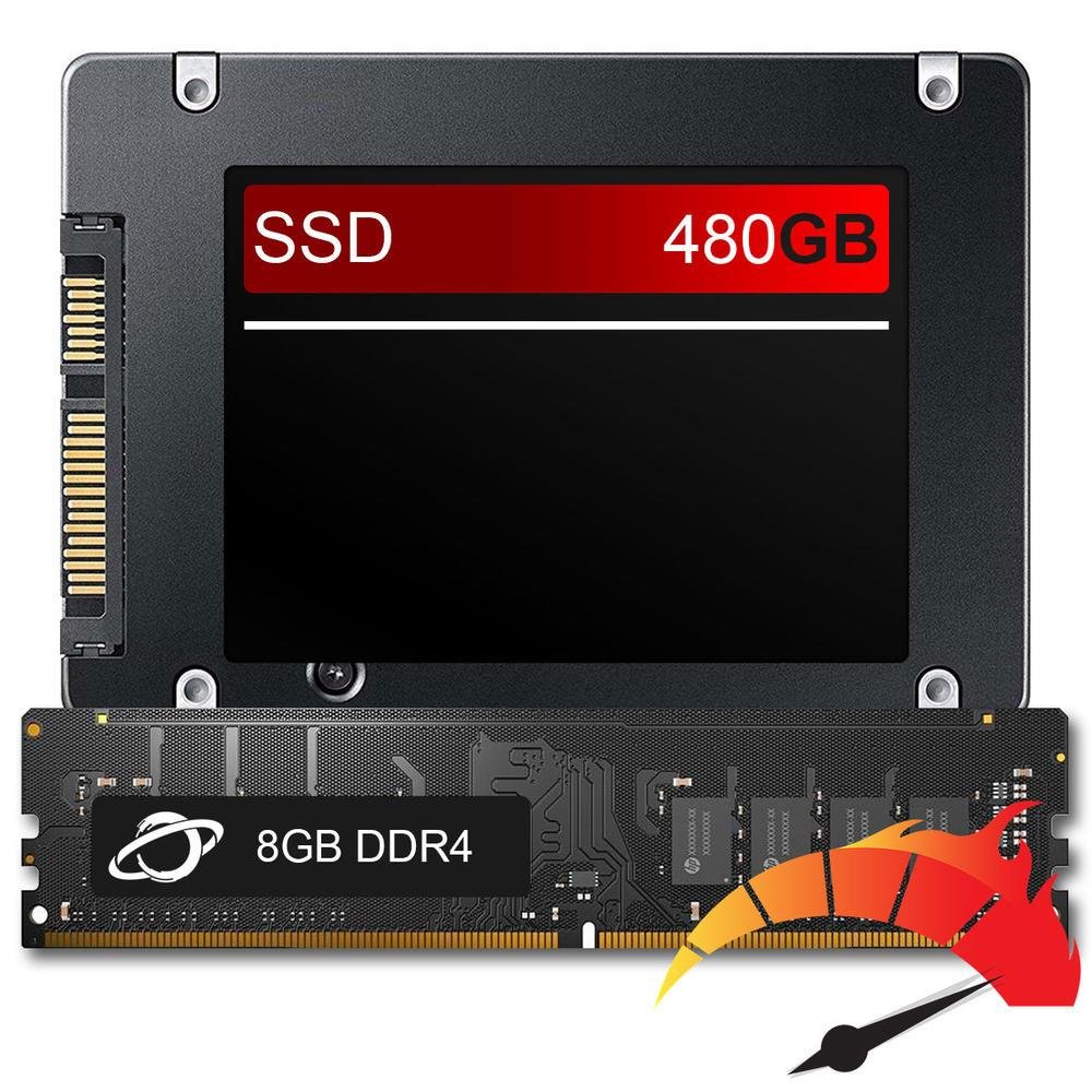 Kit Upgrade de alto desempenho SSD 480GB 8GB